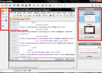 Bug Shooting - The advanced screen capture tool